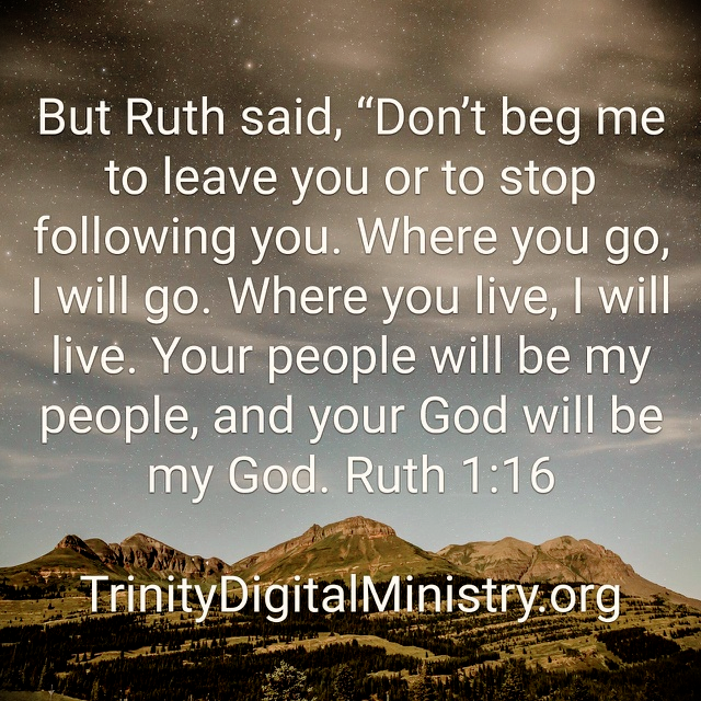 Ruth Read By Ben Franklin | Trinity Digital Ministry